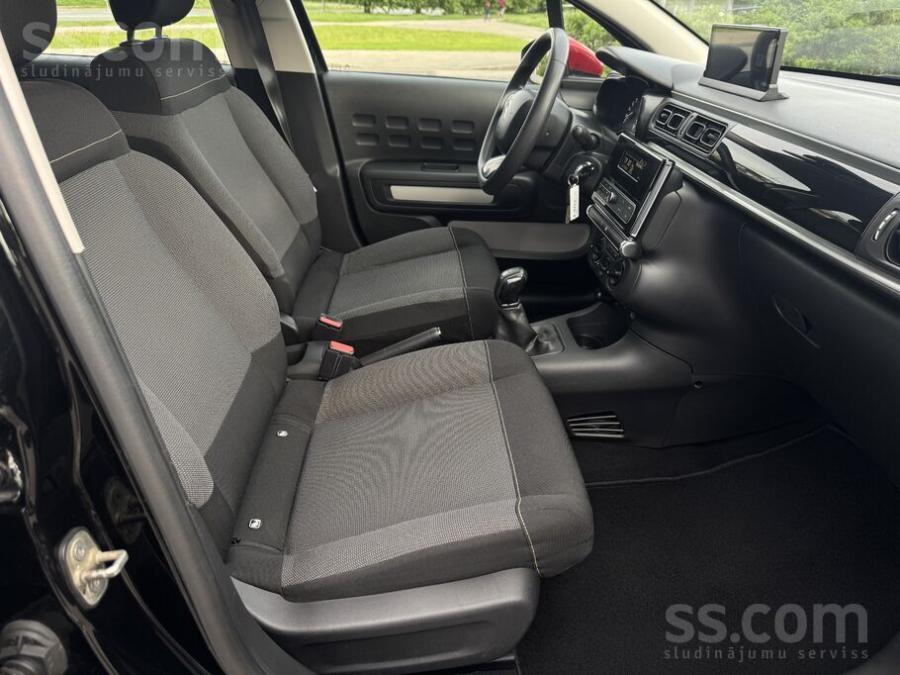 Melns Citroen C3 2017 Rīga, ar dzinēja tilpumu 1.20 L un nobraukumu 130 tūkst. km par 5500 €, foto 14 vietnē AUTOMOTO.COM.LV