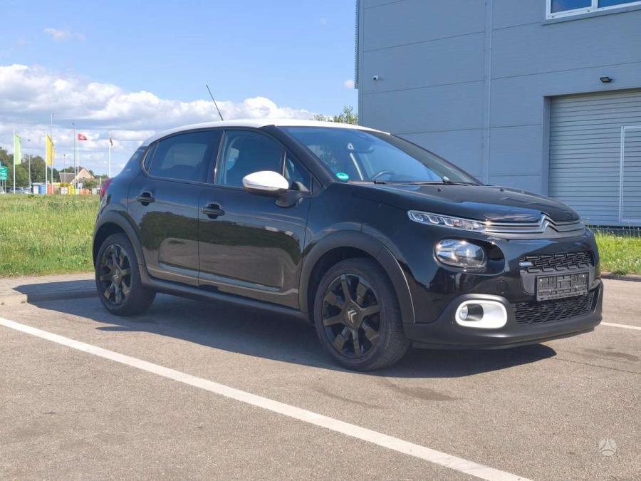 Melns Citroen C3 2017 Marijampole, ar dzinēja tilpumu 1.20 L un nobraukumu 99 tūkst. km par 5900 €, foto 1 vietnē AUTOMOTO.COM.LV