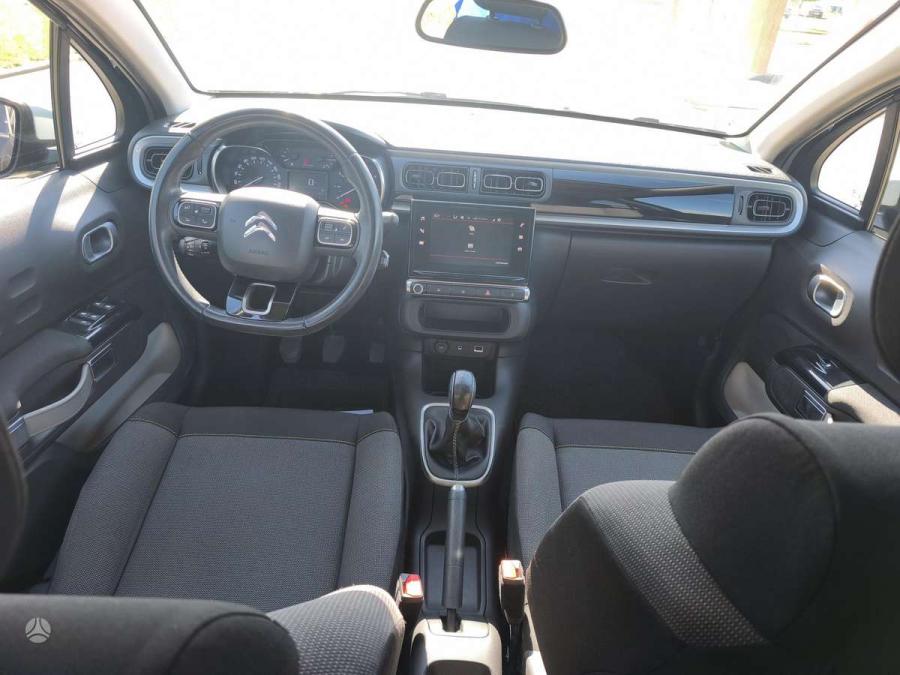 Melns Citroen C3 2017 Marijampole, ar dzinēja tilpumu 1.20 L un nobraukumu 99 tūkst. km par 5900 €, foto 13 vietnē AUTOMOTO.COM.LV