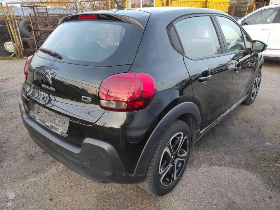 Melns Citroen C3 2018 Panevēža, ar dzinēja tilpumu 1.50 L un nobraukumu 95 tūkst. km par 2600 €, foto 11 vietnē AUTOMOTO.COM.LV
