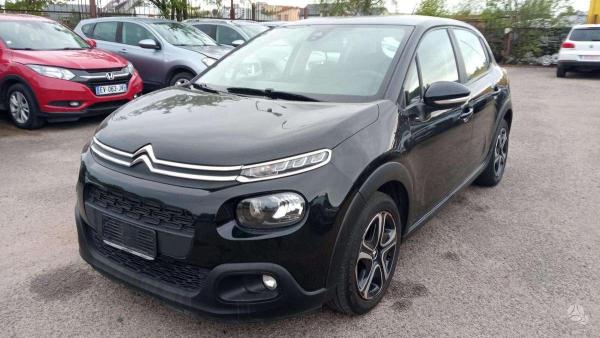 Black Citroen C3 2018 in Panevezys, with an engine capacity of 1.50 L and mileage of 95 thousand km for 6500 €, photo 8 on AUTOMOTO.COM.LV