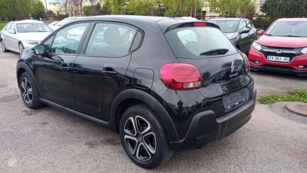 Black Citroen C3 2018 in Panevezys, with an engine capacity of 1.50 L and mileage of 95 thousand km for 6500 €, photo 11 on AUTOMOTO.COM.LV