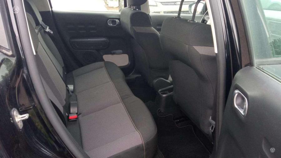 Black Citroen C3 2018 in Panevezys, with an engine capacity of 1.50 L and mileage of 95 thousand km for 6500 €, photo 17 on AUTOMOTO.COM.LV