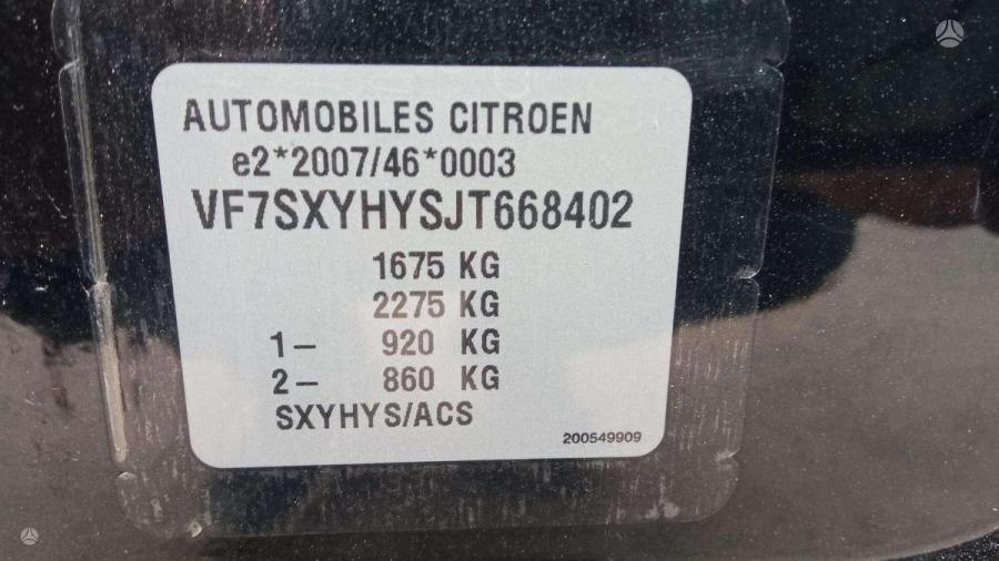 Black Citroen C3 2018 in Panevezys, with an engine capacity of 1.50 L and mileage of 95 thousand km for 6500 €, photo 36 on AUTOMOTO.COM.LV