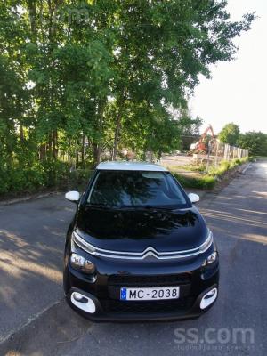 Melns Citroen C3 2019 Rīga, ar dzinēja tilpumu 1.20 L un nobraukumu 40 tūkst. km par 8900 €, foto 3 vietnē AUTOMOTO.COM.LV