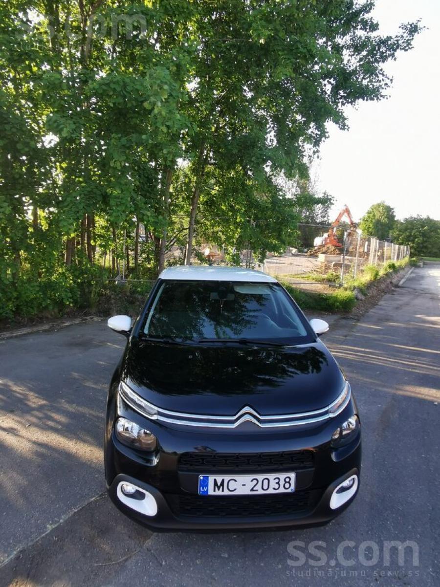 Melns Citroen C3 2019 Rīga, ar dzinēja tilpumu 1.20 L un nobraukumu 40 tūkst. km par 8900 €, foto 3 vietnē AUTOMOTO.COM.LV