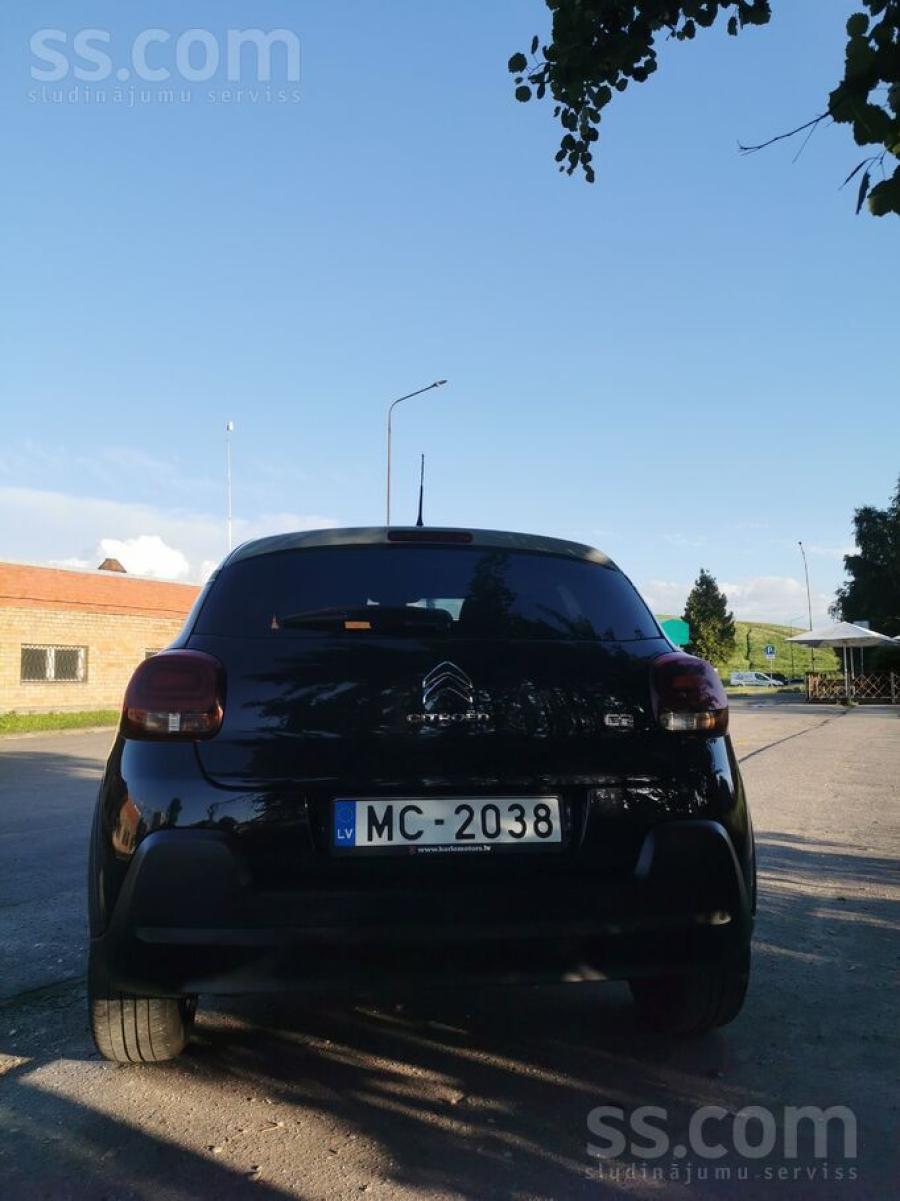 Melns Citroen C3 2019 Rīga, ar dzinēja tilpumu 1.20 L un nobraukumu 40 tūkst. km par 8900 €, foto 6 vietnē AUTOMOTO.COM.LV