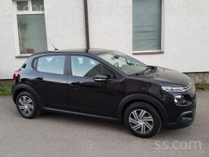 Melns Citroen C3 2019 Rīga, ar dzinēja tilpumu 1.20 L un nobraukumu 145 tūkst. km par 5600 €, foto 2 vietnē AUTOMOTO.COM.LV