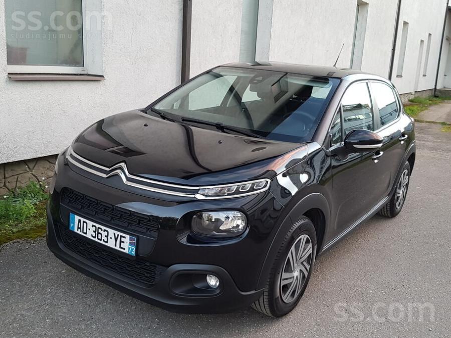 Melns Citroen C3 2019 Rīga, ar dzinēja tilpumu 1.20 L un nobraukumu 145 tūkst. km par 5600 €, foto 5 vietnē AUTOMOTO.COM.LV