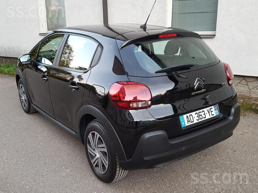 Melns Citroen C3 2019 Rīga, ar dzinēja tilpumu 1.20 L un nobraukumu 145 tūkst. km par 5600 €, foto 7 vietnē AUTOMOTO.COM.LV