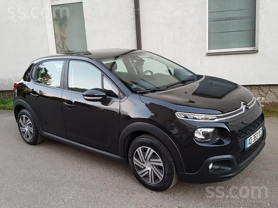 Melns Citroen C3 2019 Rīga, ar dzinēja tilpumu 1.20 L un nobraukumu 145 tūkst. km par 5600 €, foto 9 vietnē AUTOMOTO.COM.LV