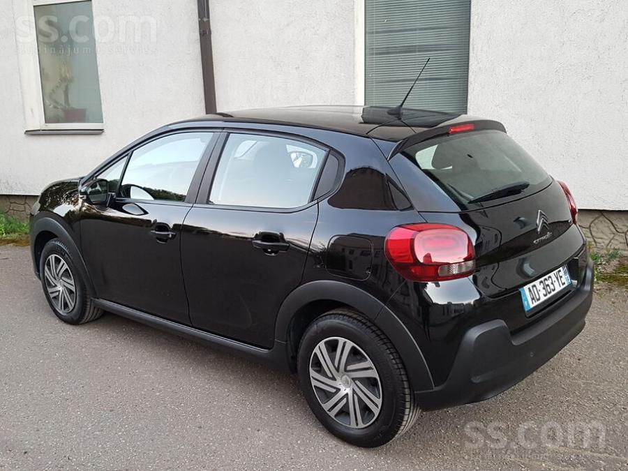 Melns Citroen C3 2019 Rīga, ar dzinēja tilpumu 1.20 L un nobraukumu 145 tūkst. km par 5600 €, foto 12 vietnē AUTOMOTO.COM.LV