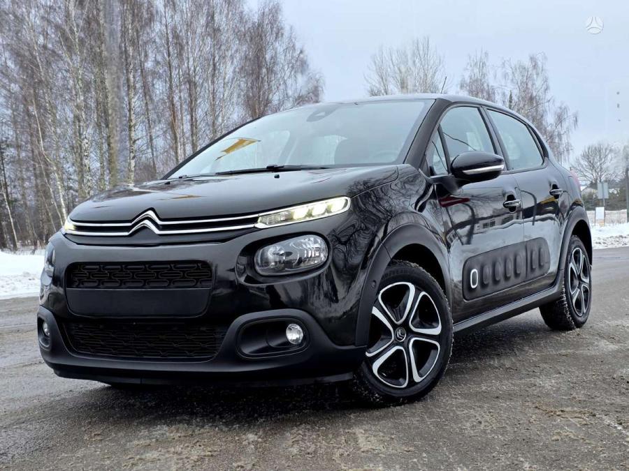 Black Citroen C3 2019 in Taurage, with an engine capacity of 1.20 L and mileage of 216 thousand km for 6100 €, photo 1 on AUTOMOTO.COM.LV