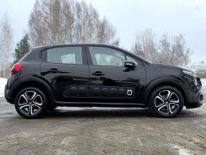 Black Citroen C3 2019 in Taurage, with an engine capacity of 1.20 L and mileage of 216 thousand km for 6100 €, photo 4 on AUTOMOTO.COM.LV
