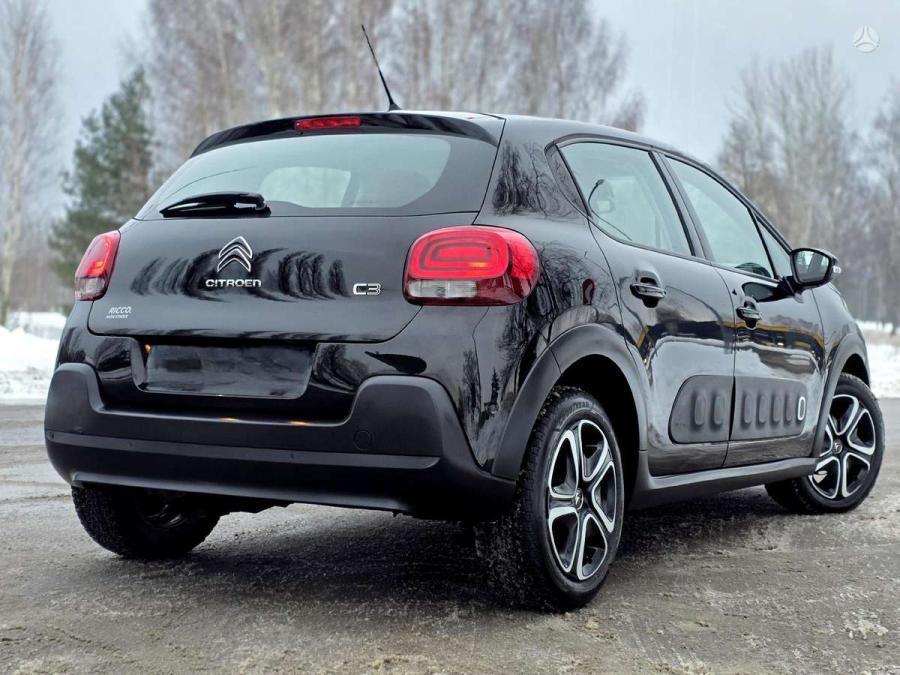 Black Citroen C3 2019 in Taurage, with an engine capacity of 1.20 L and mileage of 216 thousand km for 6100 €, photo 5 on AUTOMOTO.COM.LV