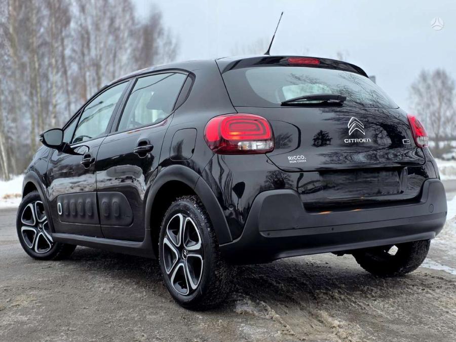 Black Citroen C3 2019 in Taurage, with an engine capacity of 1.20 L and mileage of 216 thousand km for 6100 €, photo 7 on AUTOMOTO.COM.LV