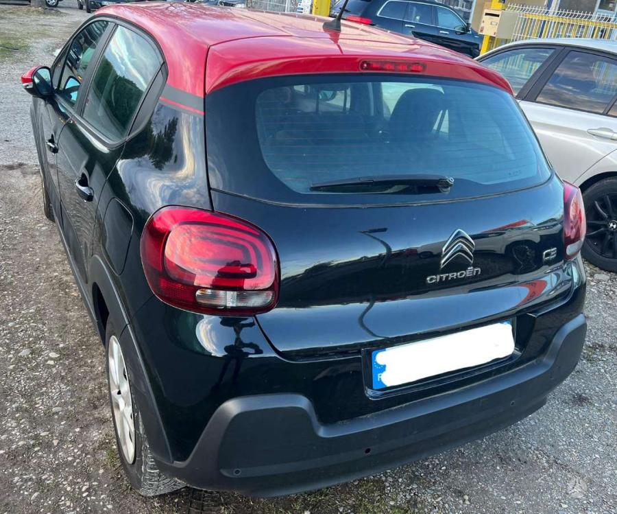 Black Citroen C3 2019 in Taurage, with an engine capacity of 1.50 L and mileage of 121 thousand km for 5500 €, photo 3 on AUTOMOTO.COM.LV