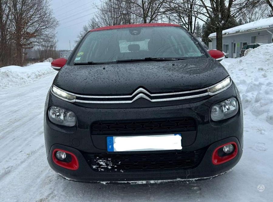 Melns Citroen C3 2019 Tauragė, ar dzinēja tilpumu 1.50 L un nobraukumu 121 tūkst. km par 5600 €, foto 1 vietnē AUTOMOTO.COM.LV