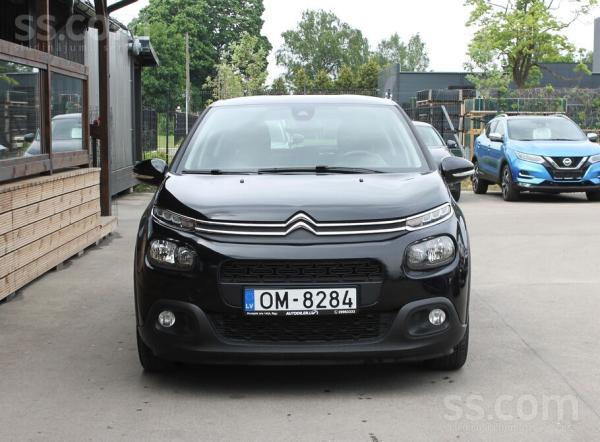 Black Citroen C3 2019 in Riga, with an engine capacity of 1.20 L and mileage of 0 thousand km for 8290 €, photo 4 on AUTOMOTO.COM.LV