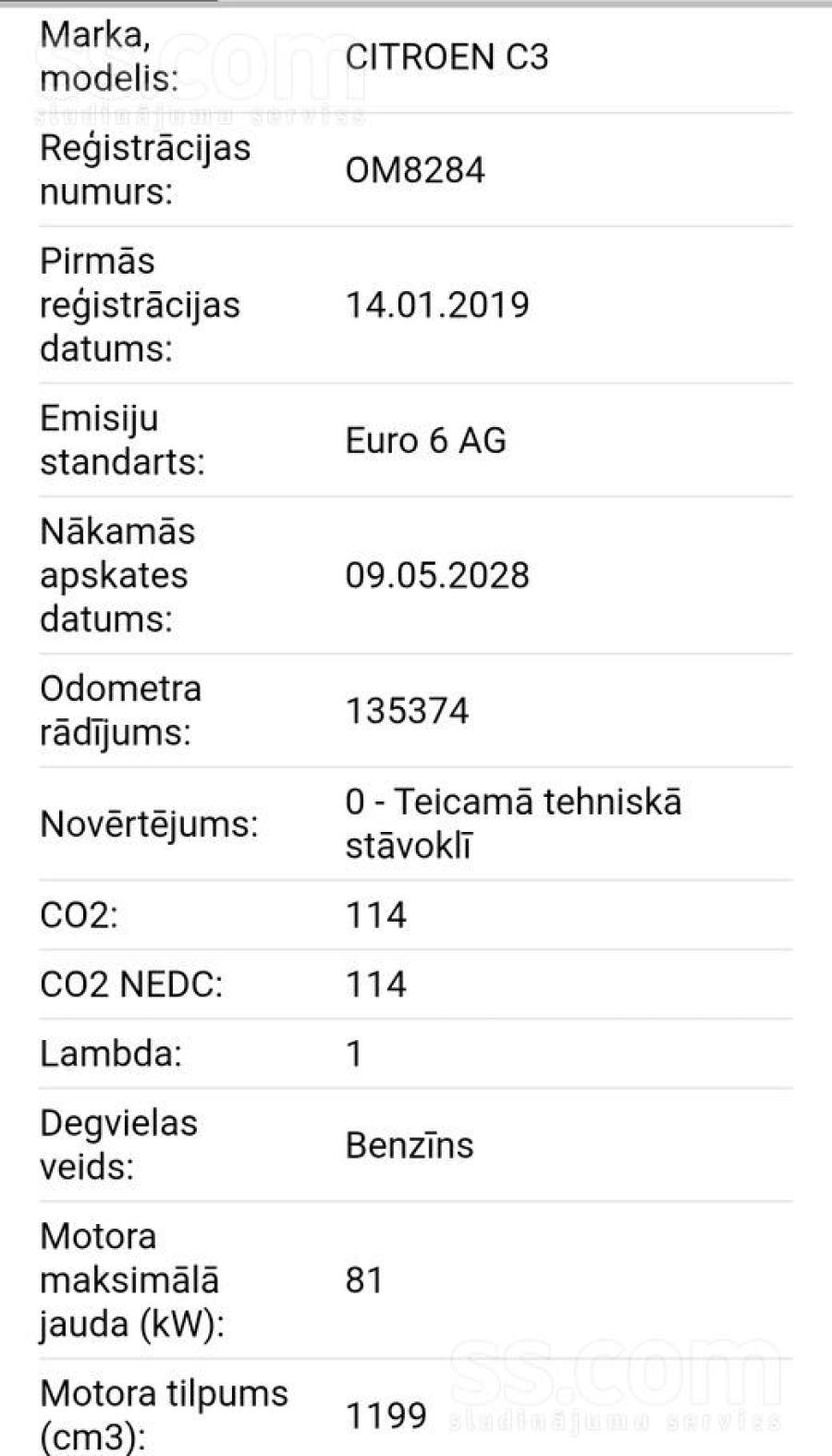 Черный Ситроен С3 2019 в Рига, объемом двигателя 1.20 л и пробегом 0 тыс. км за 8290 €, фото 27 на AUTOMOTO.COM.LV
