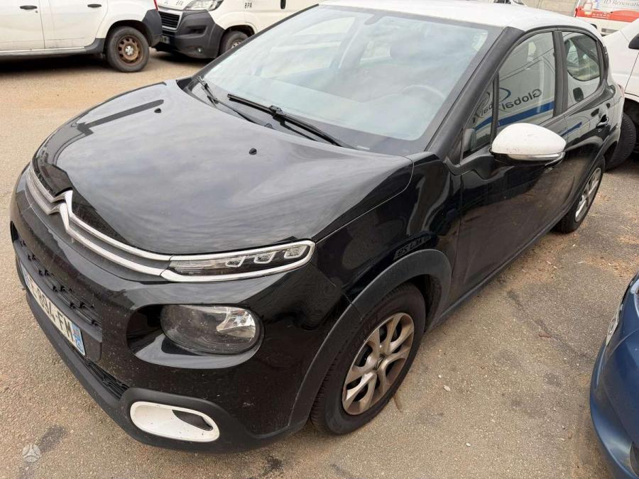 Melns Citroen C3 2019 Tauragė, ar dzinēja tilpumu 1.50 L un nobraukumu 182 tūkst. km par 3300 €, foto 1 vietnē AUTOMOTO.COM.LV