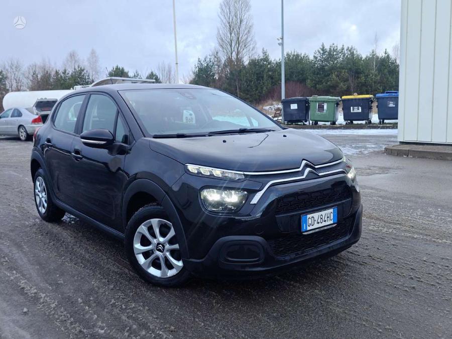 Black Citroen C3 2020 in Vilnius, with an engine capacity of 1.20 L and mileage of 85 thousand km for 6500 €, photo 2 on AUTOMOTO.COM.LV