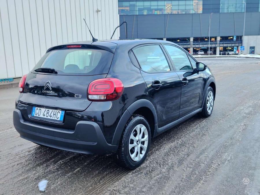 Black Citroen C3 2020 in Vilnius, with an engine capacity of 1.20 L and mileage of 85 thousand km for 6500 €, photo 5 on AUTOMOTO.COM.LV