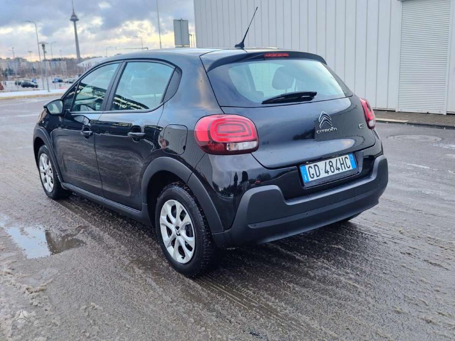 Black Citroen C3 2020 in Vilnius, with an engine capacity of 1.20 L and mileage of 85 thousand km for 6500 €, photo 6 on AUTOMOTO.COM.LV