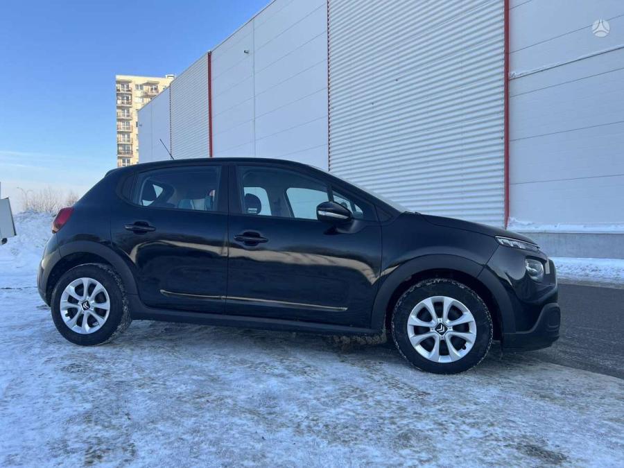 Black Citroen C3 2020 in Vilnius, with an engine capacity of 1.20 L and mileage of 85 thousand km for 6300 €, photo 7 on AUTOMOTO.COM.LV
