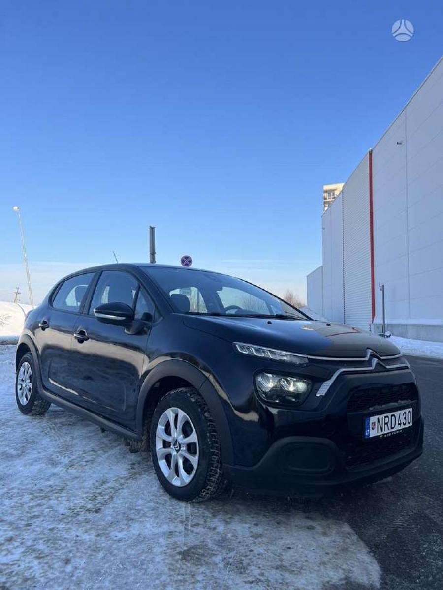 Black Citroen C3 2020 in Vilnius, with an engine capacity of 1.20 L and mileage of 85 thousand km for 6300 €, photo 8 on AUTOMOTO.COM.LV
