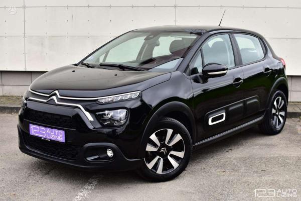 Black Citroen C3 2021 in Kretinga, with an engine capacity of 1.20 L and mileage of 44 thousand km for 7999 €, photo 1 on AUTOMOTO.COM.LV