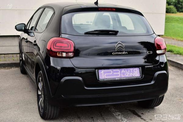 Black Citroen C3 2021 in Kretinga, with an engine capacity of 1.20 L and mileage of 44 thousand km for 7999 €, photo 8 on AUTOMOTO.COM.LV