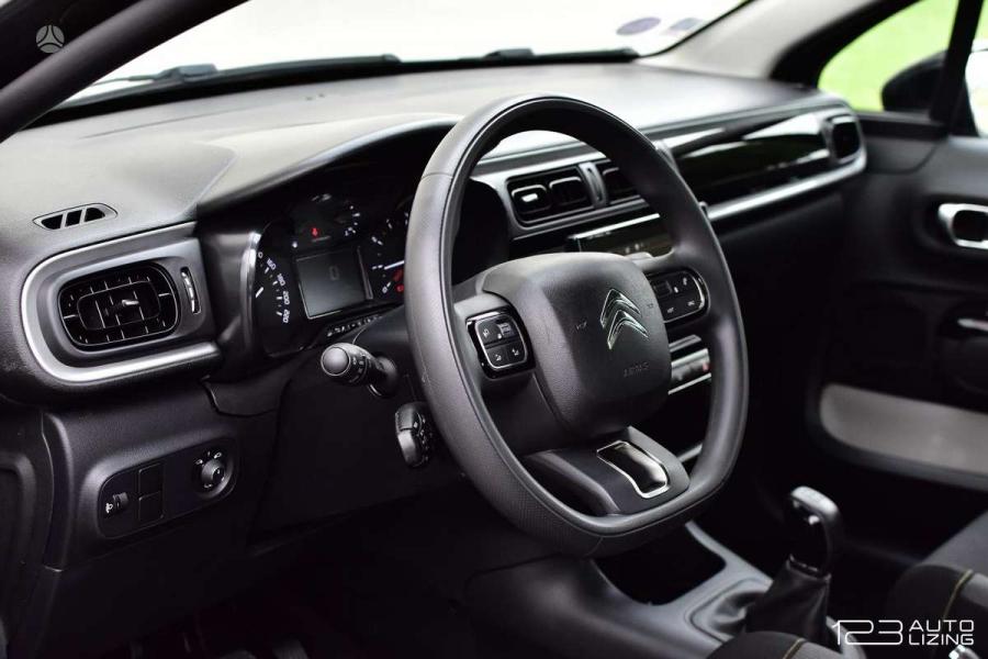 Melns Citroen C3 2021 Kretinga, ar dzinēja tilpumu 1.20 L un nobraukumu 44 tūkst. km par 7999 €, foto 23 vietnē AUTOMOTO.COM.LV