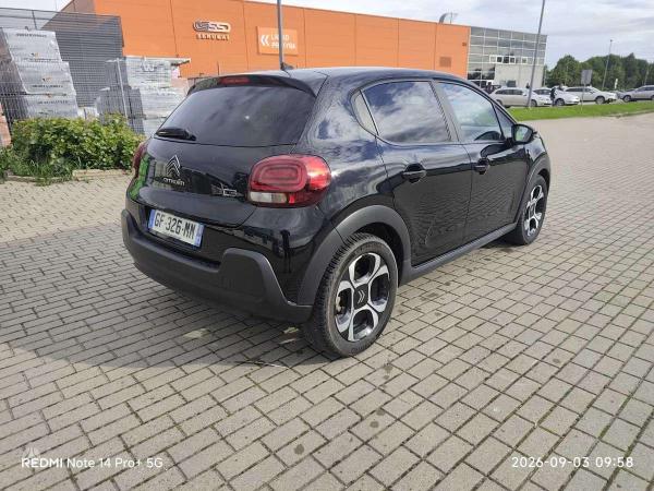 Citroen C3 2021 Tauragė vietnē Melns Citroen C3 2021 Tauragė, ar dzinēja tilpumu 1.50 L un nobraukumu 40 tūkst. km par 7500 €, foto 4 vietnē AUTOMOTO.COM.LV