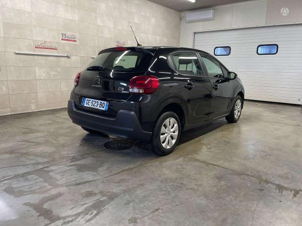 Black Citroen C3 2022 in Marijampole, with an engine capacity of 1.20 L and mileage of 93 thousand km for 7018 €, photo 6 on AUTOMOTO.COM.LV