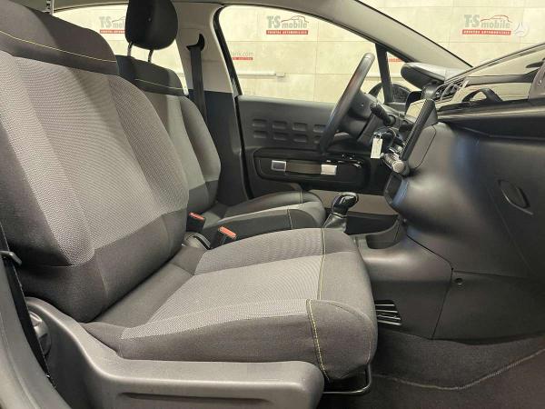 Black Citroen C3 2022 in Marijampole, with an engine capacity of 1.20 L and mileage of 93 thousand km for 7018 €, photo 8 on AUTOMOTO.COM.LV