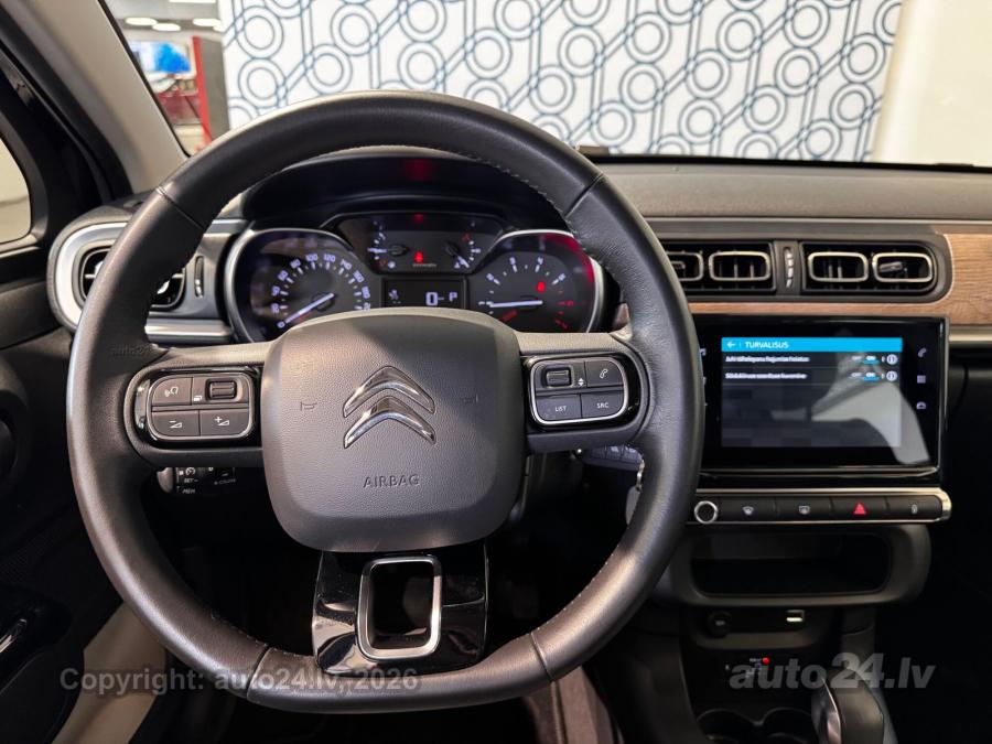 Черный Ситроен С3 2022 в Таллин, объемом двигателя 1.20 л и пробегом 30 тыс. км за 13900 €, фото 18 на AUTOMOTO.COM.LV