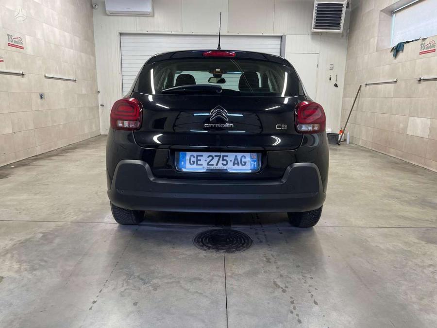 Melns Citroen C3 2022 Marijampole, ar dzinēja tilpumu 1.20 L un nobraukumu 90 tūkst. km par 7018 €, foto 6 vietnē AUTOMOTO.COM.LV