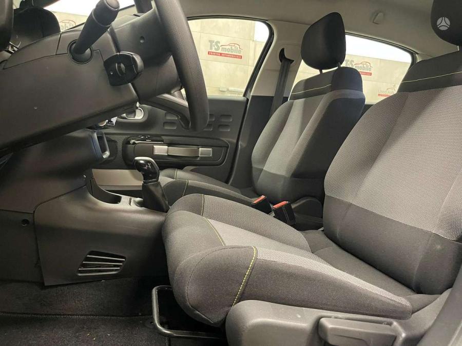 Melns Citroen C3 2022 Marijampole, ar dzinēja tilpumu 1.20 L un nobraukumu 90 tūkst. km par 7018 €, foto 8 vietnē AUTOMOTO.COM.LV
