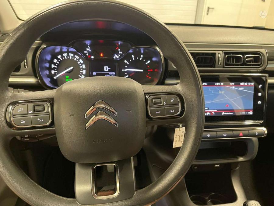 Melns Citroen C3 2022 Marijampole, ar dzinēja tilpumu 1.20 L un nobraukumu 90 tūkst. km par 7018 €, foto 9 vietnē AUTOMOTO.COM.LV