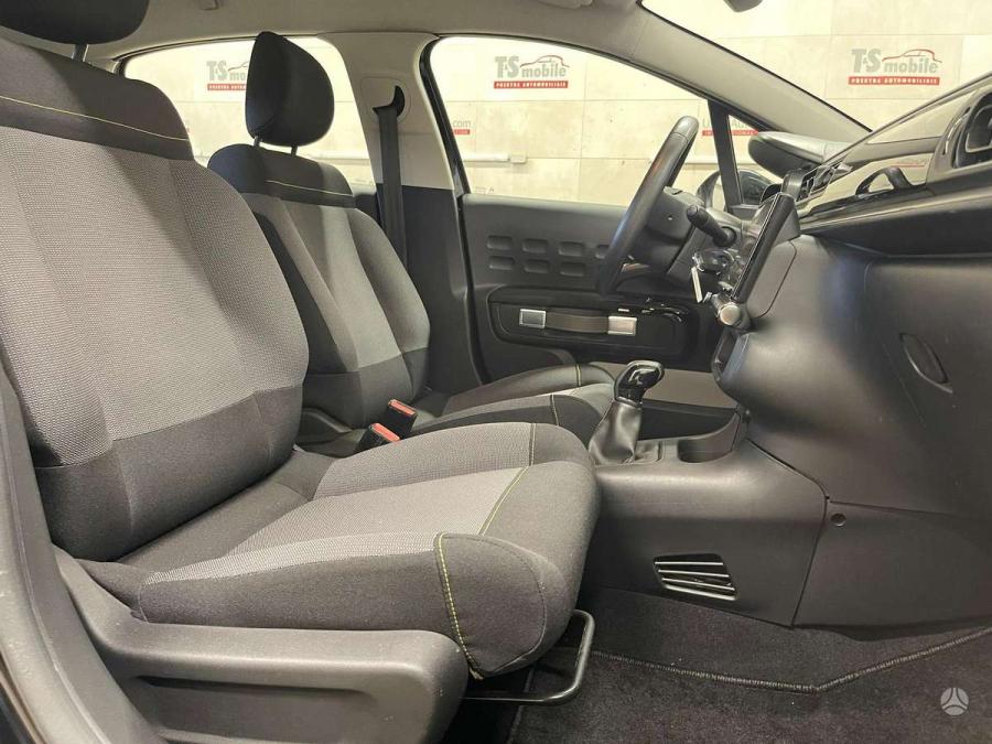 Melns Citroen C3 2022 Marijampole, ar dzinēja tilpumu 1.20 L un nobraukumu 90 tūkst. km par 7018 €, foto 11 vietnē AUTOMOTO.COM.LV