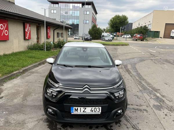 Melns Citroen C3 2022 Viļņa, ar dzinēja tilpumu 1.20 L un nobraukumu 38 tūkst. km par 15000 €, foto 3 vietnē AUTOMOTO.COM.LV