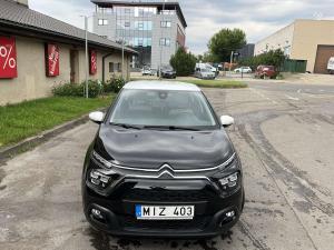 Black Citroen C3 2022 in Vilnius, with an engine capacity of 1.20 L and mileage of 38 thousand km for 15000 €, photo 4 on AUTOMOTO.COM.LV