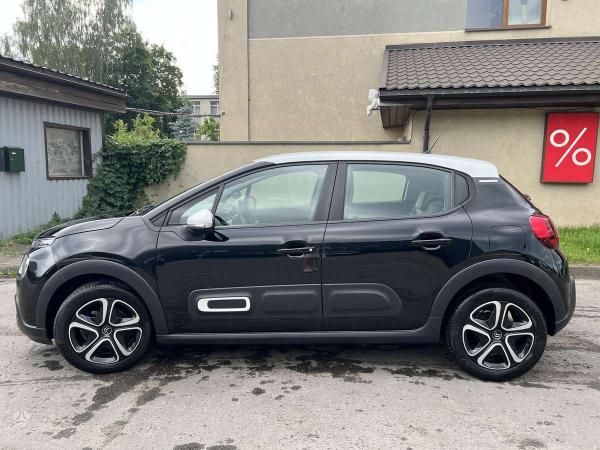 Melns Citroen C3 2022 Viļņa, ar dzinēja tilpumu 1.20 L un nobraukumu 38 tūkst. km par 15000 €, foto 5 vietnē AUTOMOTO.COM.LV
