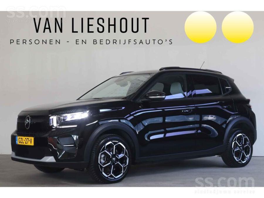 Black Citroen C3 2024 in Riga, with an engine capacity of 1.40 L and mileage of 17 thousand km for 23900 €, photo 1 on AUTOMOTO.COM.LV