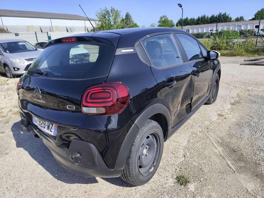Melns Citroen C3 2024 Tauragė, ar dzinēja tilpumu 1.20 L un nobraukumu 16 tūkst. km par 4999 €, foto 4 vietnē AUTOMOTO.COM.LV