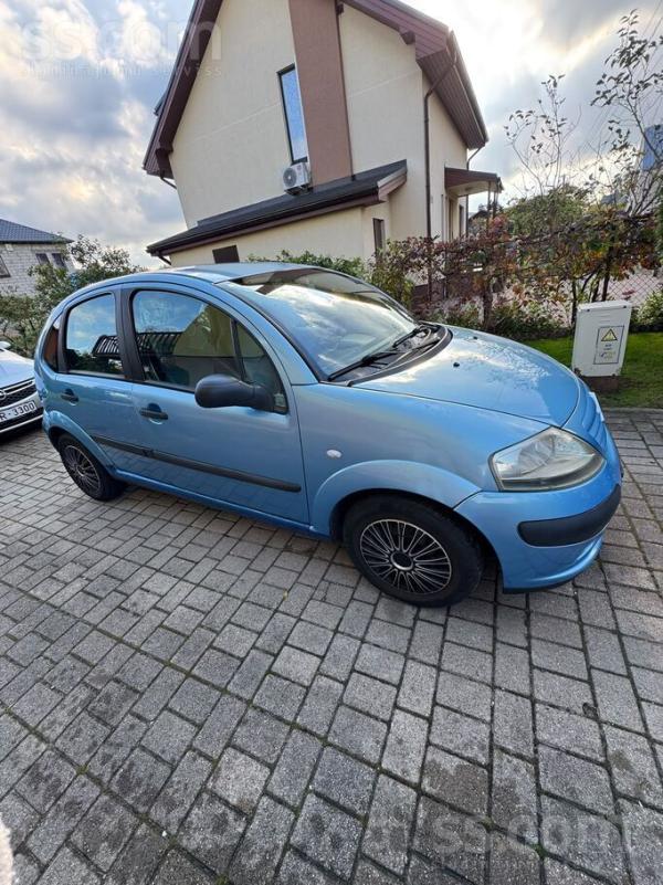 Citroen C3 2003 Rīga vietnē Zils Citroen C3 2003 Rīga, ar dzinēja tilpumu 1.40 L un nobraukumu 333 tūkst. km par 1000 €, foto 4 vietnē AUTOMOTO.COM.LV