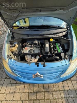 Blue Citroen C3 2003 in Riga, with an engine capacity of 1.40 L and mileage of 333 thousand km for 1000 €, photo 7 on AUTOMOTO.COM.LV