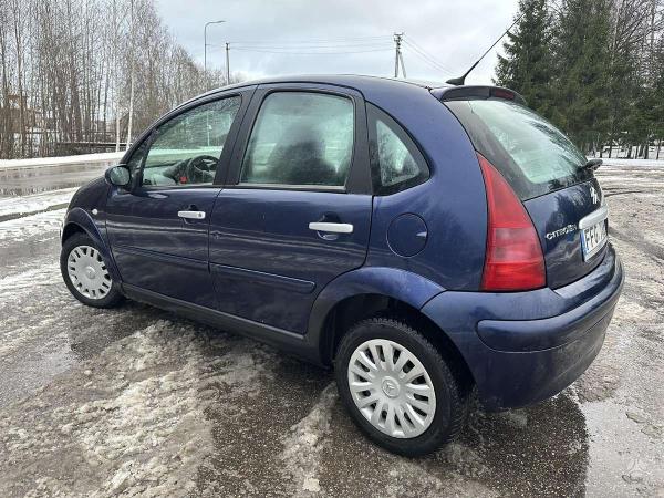 Blue Citroen C3 2004 in Vilnius, with an engine capacity of 1.40 L and mileage of 210 thousand km for 750 €, photo 2 on AUTOMOTO.COM.LV