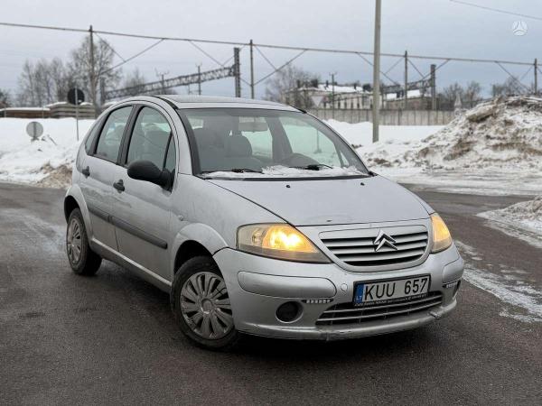 Blue Citroen C3 2004 in Vilnius, with an engine capacity of 1.40 L and mileage of 339 thousand km for 999 €, photo 1 on AUTOMOTO.COM.LV